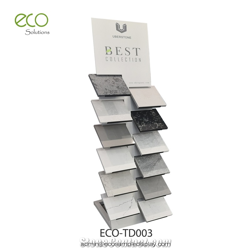 Quartz Stone Tower Display Stand from China - StoneContact.com