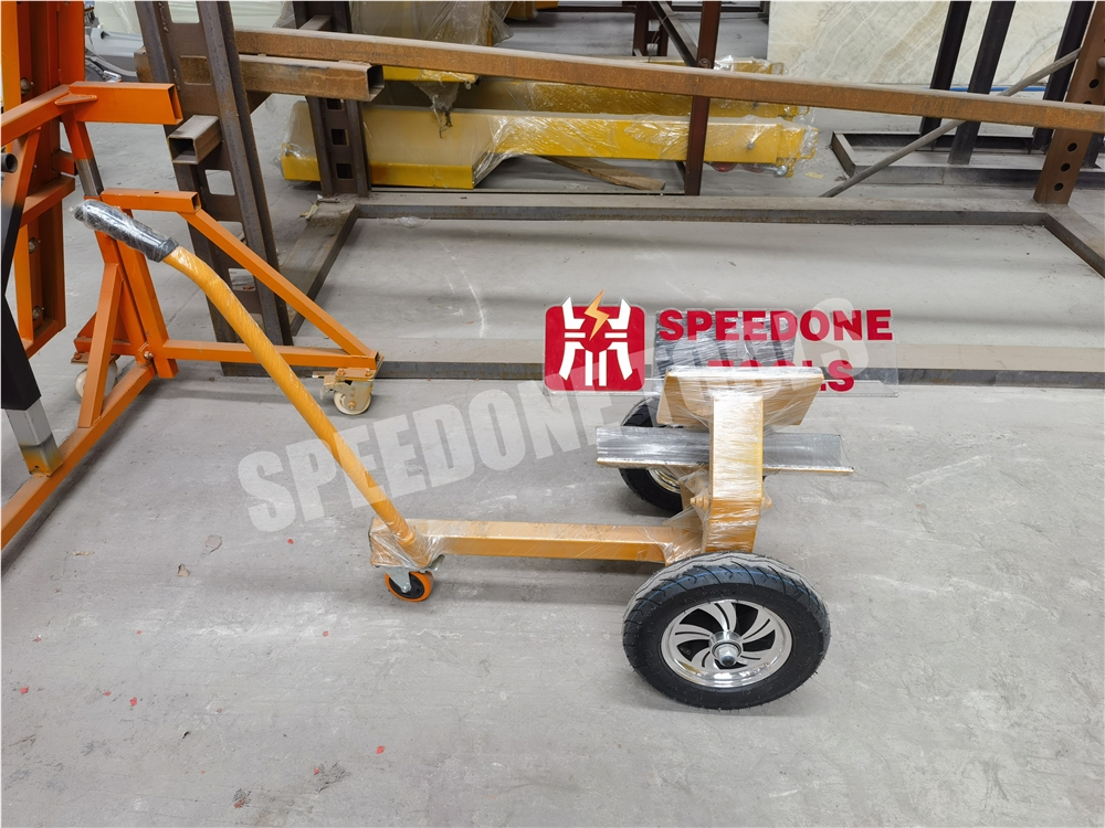 Self-Locking Trolley – Effortless Panel & Sheet Material Transport